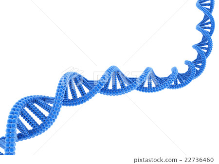 Blue DNA - Stock Illustration [22736460] - PIXTA