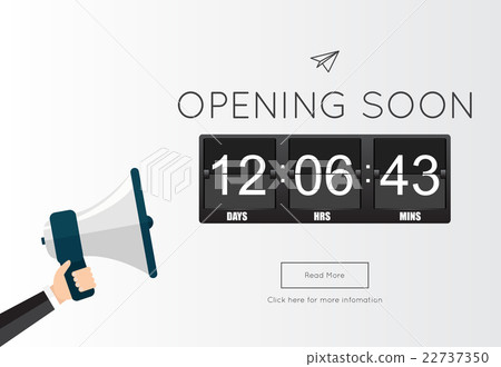Opening Soon for website template - Stock Illustration [22737350] - PIXTA