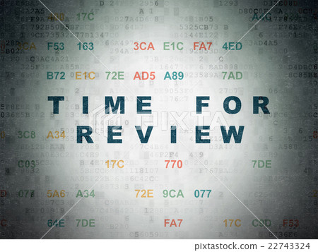 Timeline concept: Time for Review on Digital Data-插圖素材 [22743324] - PIXTA圖庫