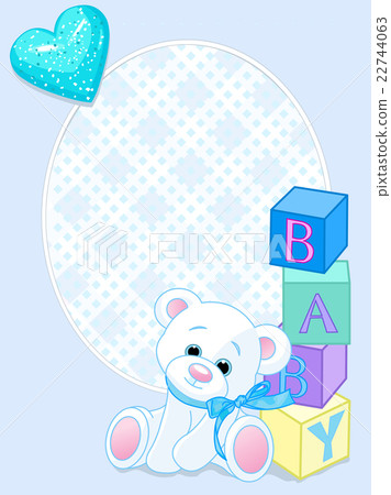 Teddy Bear Card - Stock Illustration [22744063] - PIXTA