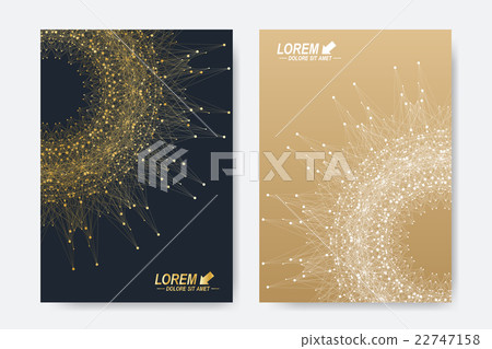 Modern vector template for brochure, Leaflet - Stock Illustration ...