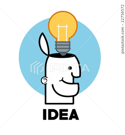 Graphic design of Idea , vector illustration - Stock Illustration ...