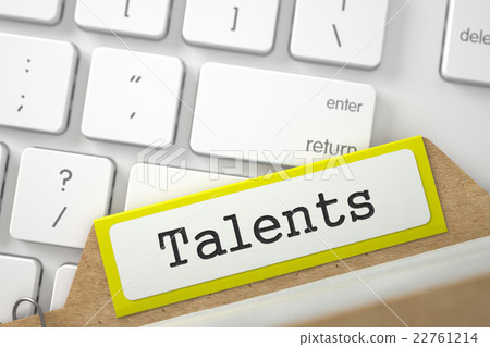 Folder Index Talents. - Stock Illustration [22761214] - PIXTA