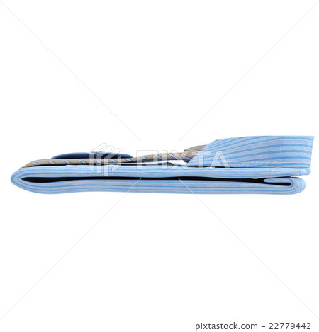 Classic men's shirt and tie, side view - Stock Illustration [22779442 ...