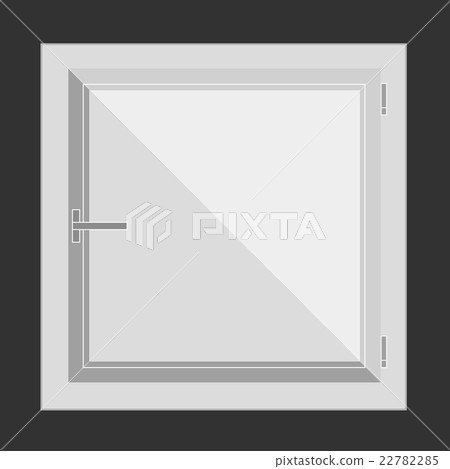 Plastic window. Vector illustration - Stock Illustration [22782285] - PIXTA