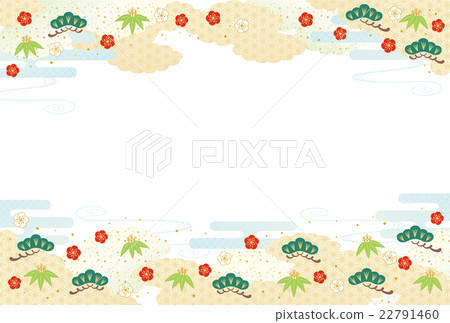 Background material - early spring image,... - Stock Illustration ...