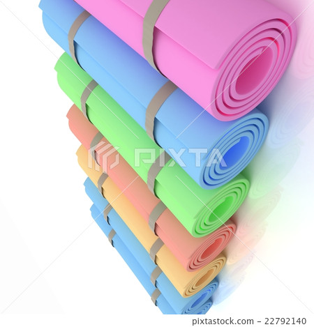 karemats. 3D illustration - Stock Illustration [22792140] - PIXTA
