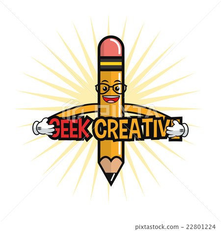 Geek design, identity concept, vector illustration - Stock Illustration ...