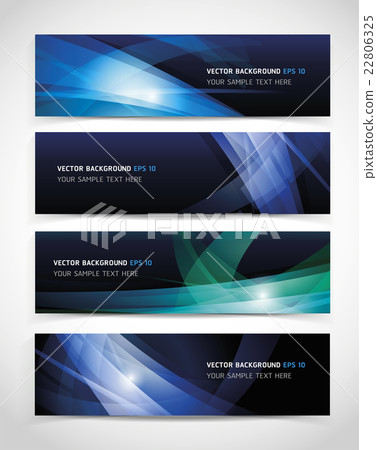 Vector Abstract Header Background. - Stock Illustration [22806325] - PIXTA