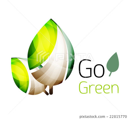 Go green nature concept - Stock Illustration [22815770] - PIXTA