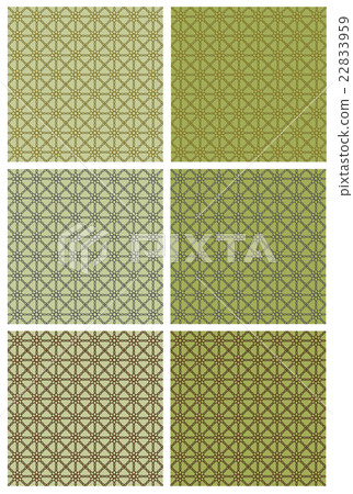 Metallic and lacey pattern set - Stock Illustration [22833959] - PIXTA