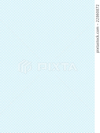 Cyan color isometric grid, a4 size vertical - Stock Illustration ...