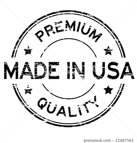 Grunged rubber stamp "made in USA"-插圖素材 [22867561] - PIXTA圖庫