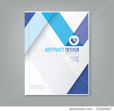abstract line design background template layout - Stock Illustration ...