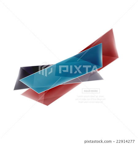 Vector geometric shape ad promo banner - Stock Illustration [22914277 ...