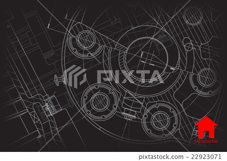 Vector architect background - Stock Illustration [22923071] - PIXTA