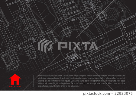 Vector architect background - Stock Illustration [22923075] - PIXTA