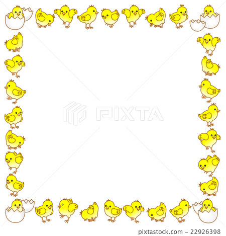 Chick frame - Stock Illustration [22926398] - PIXTA