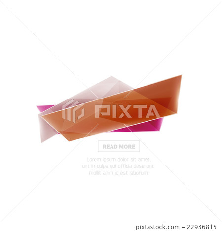 Vector geometric shape ad promo banner - Stock Illustration [22936815 ...