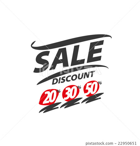 vector sign for discounts - Stock Illustration [22950651] - PIXTA