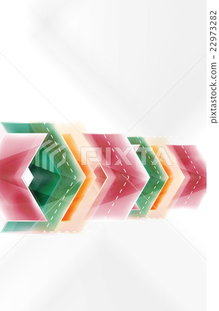 Colorful arrows composition - Stock Illustration [22973282] - PIXTA