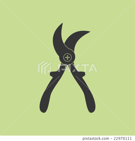 Secateurs Garden Scissors-插圖素材 [22978111] - PIXTA圖庫