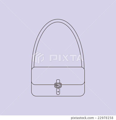 Handbag vector icon - Stock Illustration [22978158] - PIXTA