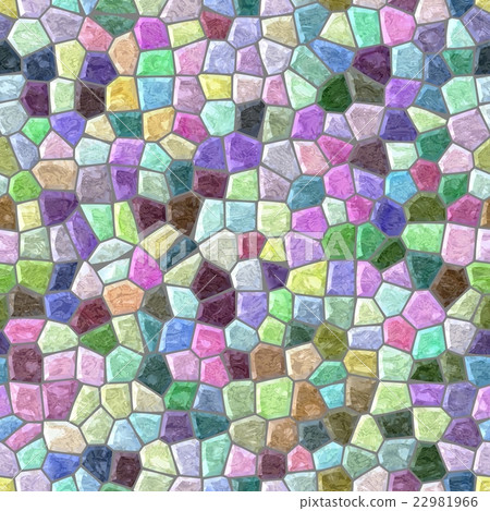 pastel full color seamless mosaic background - Stock Illustration ...
