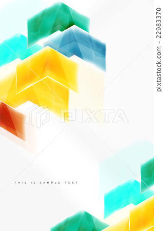 Glossy arrow wallpaper - Stock Illustration [22983370] - PIXTA