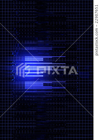 Blue Signal Art - Stock Illustration [22987651] - PIXTA