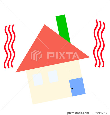 House shaking by earthquake - Stock Illustration [22994257] - PIXTA
