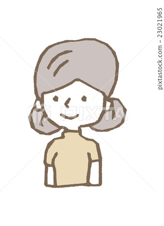 Female [Line drawing/Series] - Stock Illustration [23021965] - PIXTA