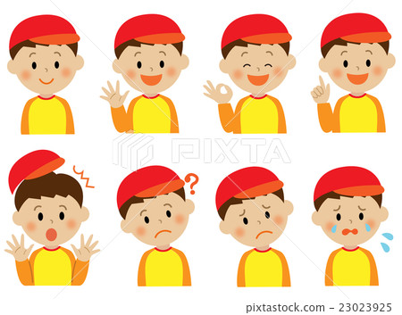 Child expressive icon set - Stock Illustration [23023925] - PIXTA