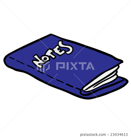 freehand drawn cartoon note book - Stock Illustration [23034613] - PIXTA