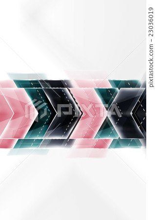 Colorful arrows composition - Stock Illustration [23036019] - PIXTA