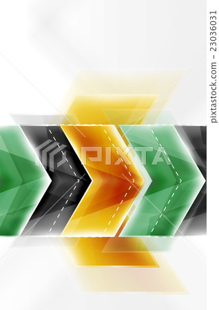Colorful arrows composition - Stock Illustration [23036031] - PIXTA