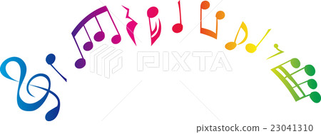 Musical note _ arch - Stock Illustration [23041310] - PIXTA