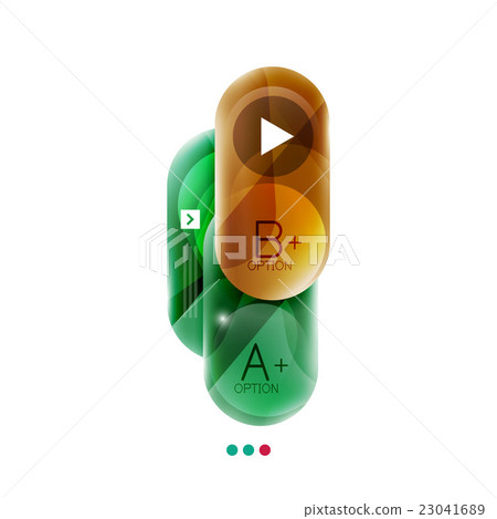 Capsule business option infographics - Stock Illustration [23041689 ...