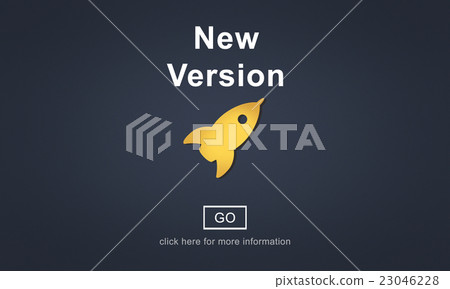 New Version Software Install Homepage Concept - Stock Illustration ...