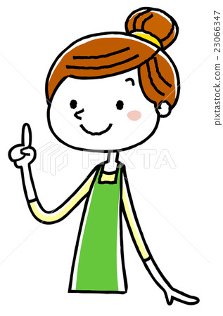 Part-time women checkpoint - Stock Illustration [23066347] - PIXTA