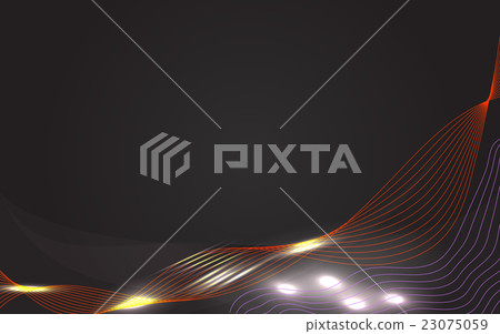 Abstract background with red elements - Stock Illustration [23075059 ...