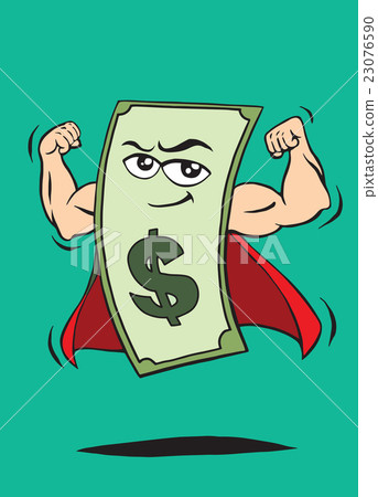 Strong money,Strong Dollar,business concept,Vector - Stock Illustration ...