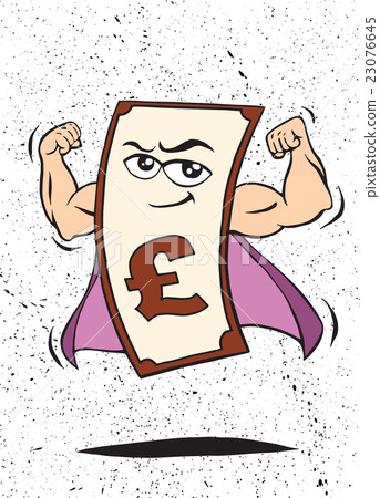 Strong money,Strong Pound,business concept,Vector - Stock Illustration ...