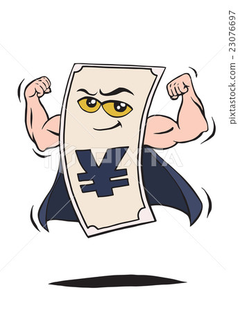 Strong money,Strong Yen,business concept,Vector - Stock Illustration ...