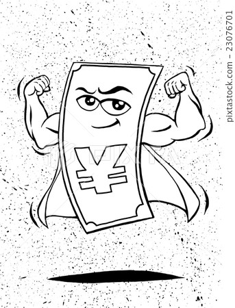 Strong money,Strong Yen,business concept,Vector - Stock Illustration ...