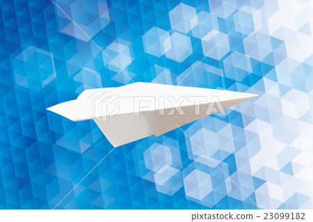 Digital and paper airplane - Stock Photo [23099182] - PIXTA