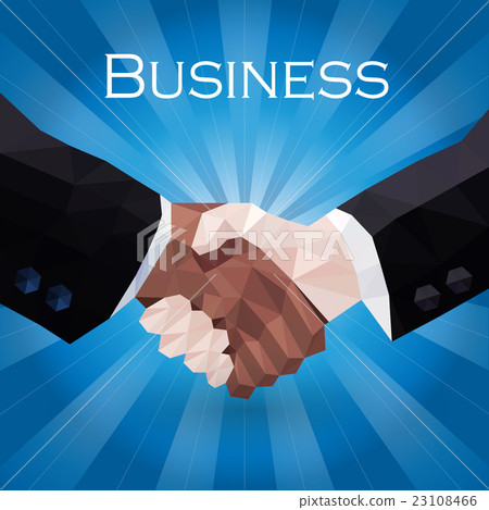 business handshake - Stock Illustration [23108466] - PIXTA