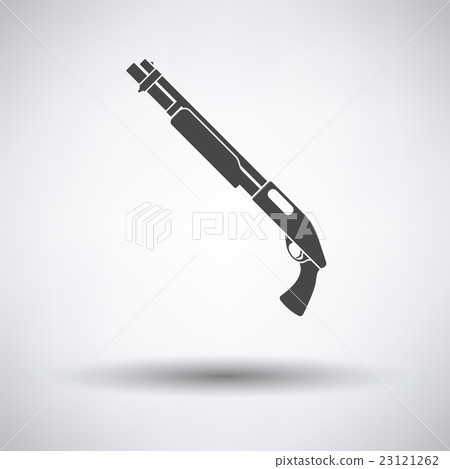 Pump-action shotgun icon - Stock Illustration [23121262] - PIXTA