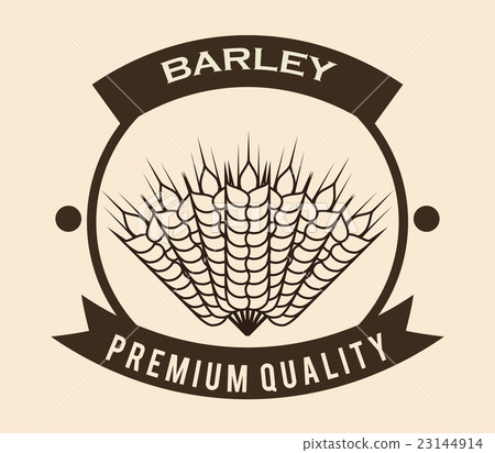 Barley design - Stock Illustration [23144914] - PIXTA