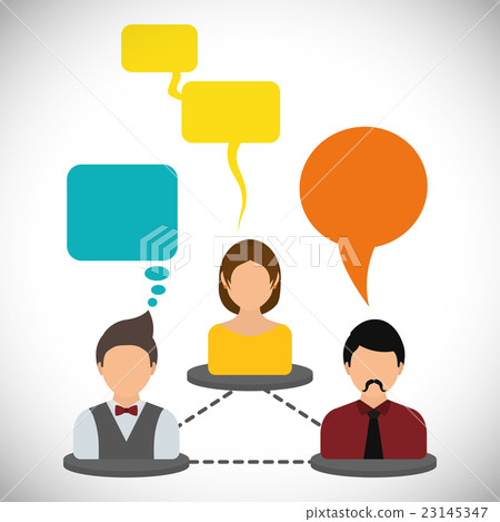 Communication design - Stock Illustration [23145347] - PIXTA